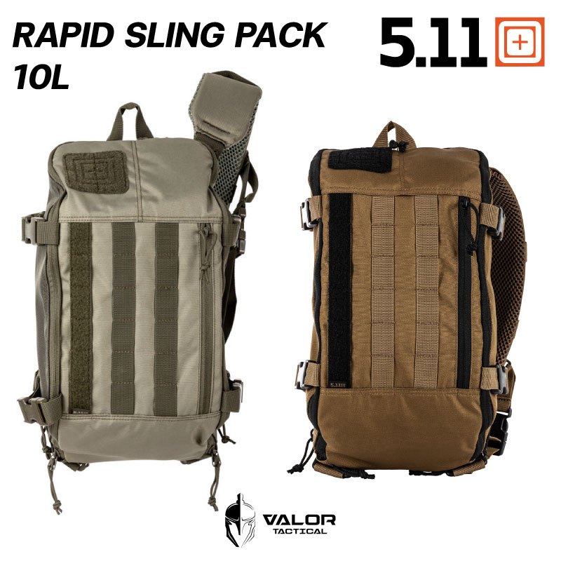5.11 Rapid Sling Pack 10L Oblique Backpack Single Strap Shoulder For ...