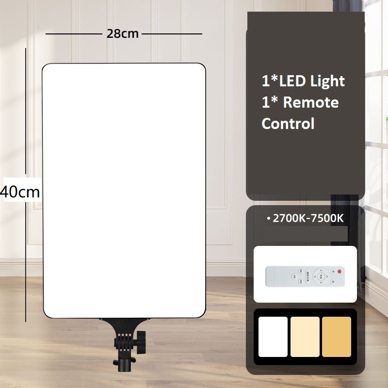 24 Inch Studio Light Live LED Soft Box With Remode photography Remote ...
