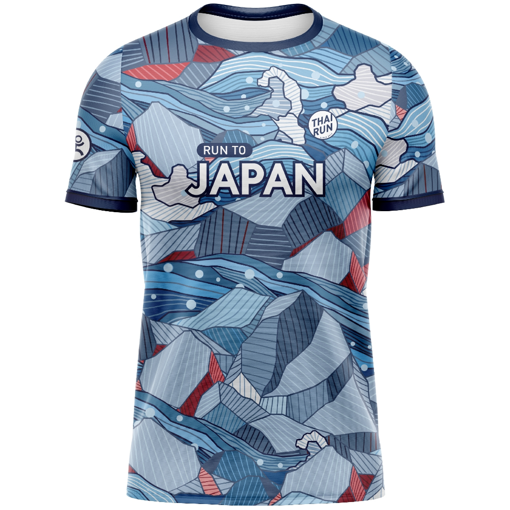Thairun (Thai Run) Exercise Shirt For Running Run to Japan SS2 | Shopee ...