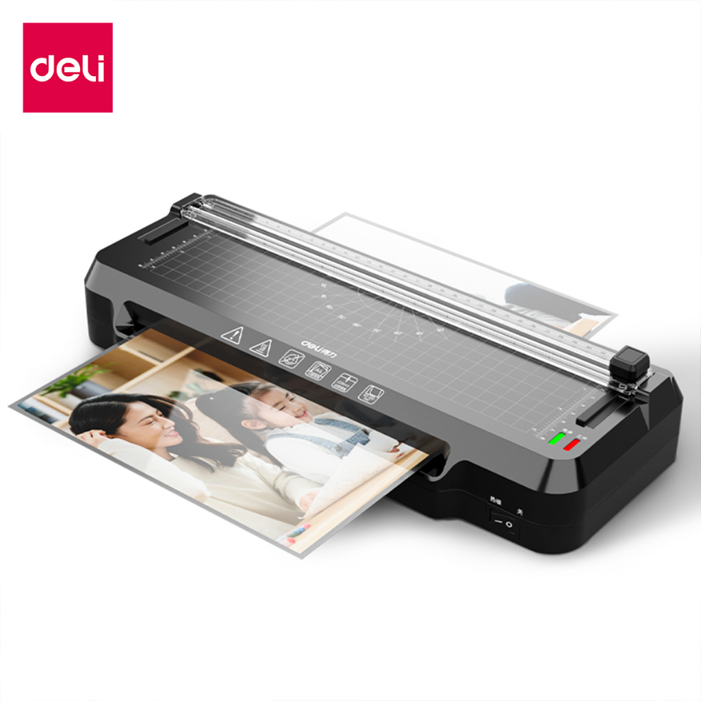 Deli Document Laminator 2in1 Card Paper Cutter And Angle Fast Heating ...