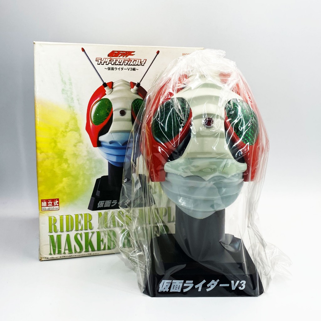 1/2 Height 20 + cm Scale Banpresto V3 Red Ant head kamen rider masked ...