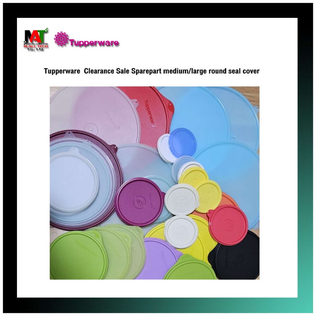 Spare Parts (Mixed Colors) Tupperware Sparepart medium/large round seal ...