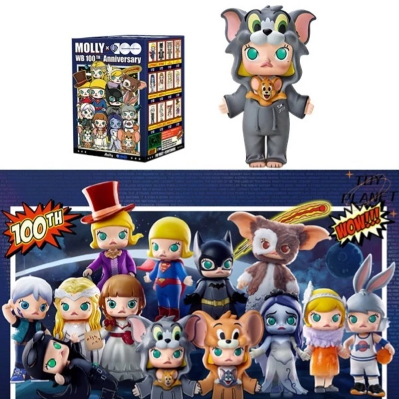 POPMART Molly x Warner Bros WB 100th Anniversary Series (Tom and Jerry ...