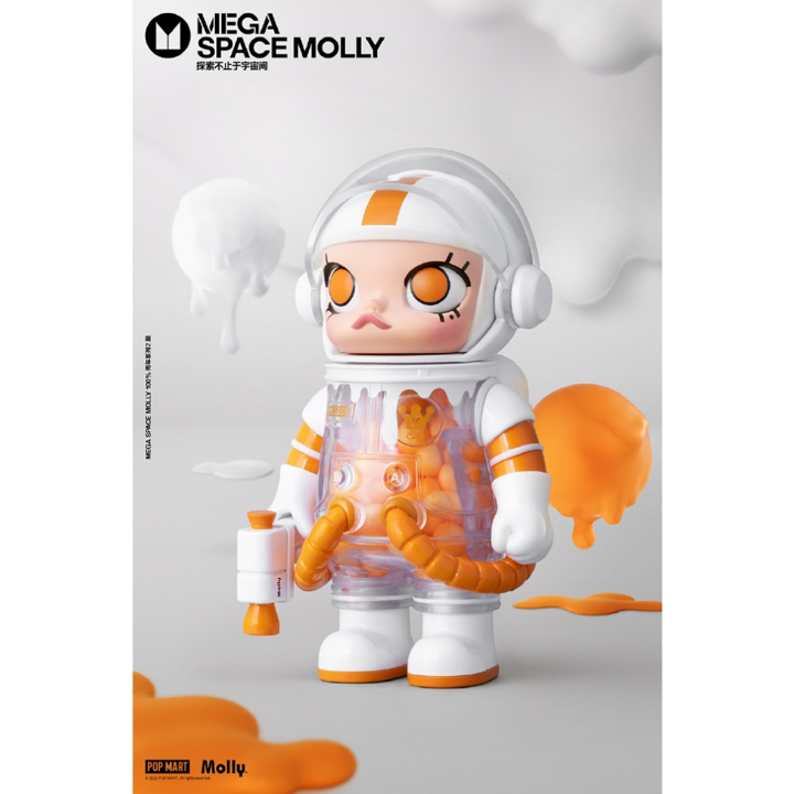 Pop MART MEGA SPACE MOLLY V2 Melting Secret Authentic 1 | Shopee Singapore