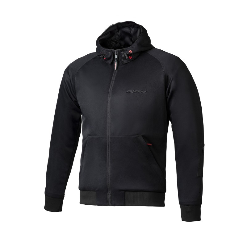 IXON-Hoodie Air A Black-Motorcycle Jacket | Shopee Singapore