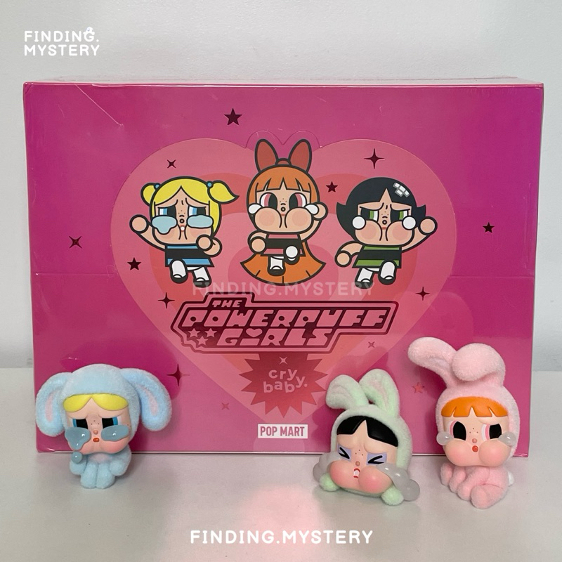 Blind box Lifted The box: CRYBABY × Powerpuff Girls' Popmart The New ...