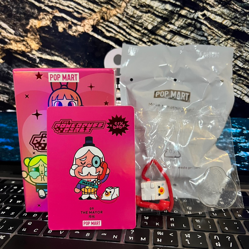 Pop Mart Crybaby × Powerpuff Girls Series Figures Unwrapped Check Card ...