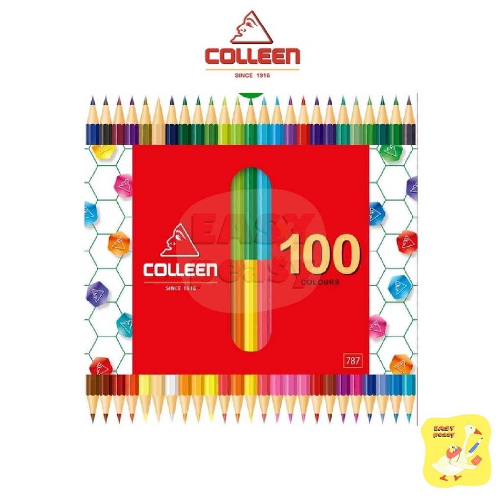 Colleen Wood Paint 2 Heads 100 Colors/50 Sticks No.787 | Shopee Singapore
