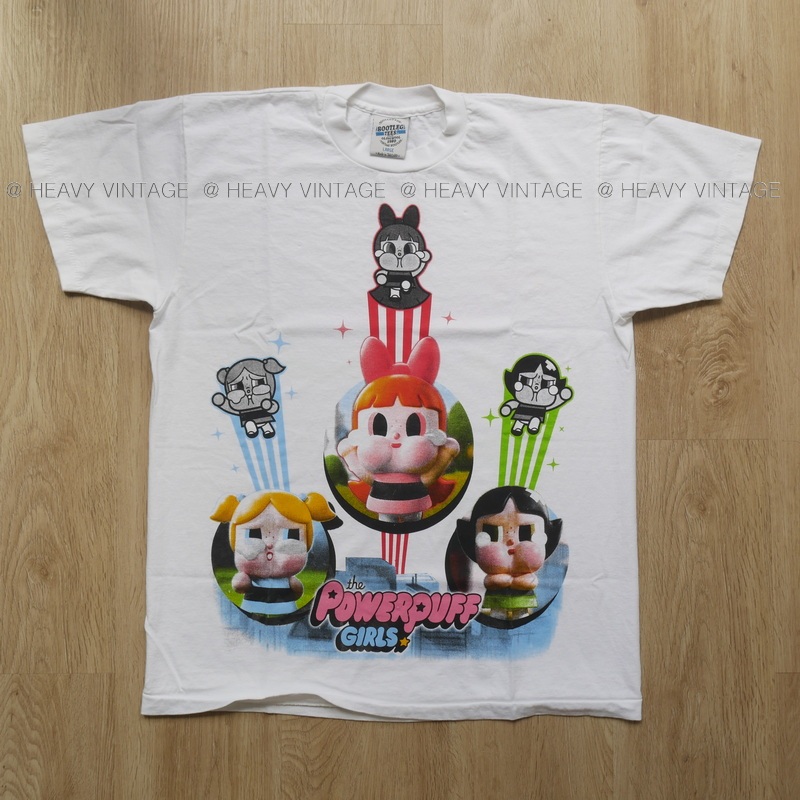 CRYBABY X POWERPUFF GIRLS Authentic Bootleg Label vintage shirt Cartoon ...