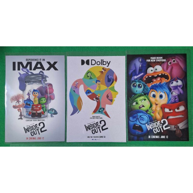 IMAX Poster Inside Out 2 Miracle Mood 2 Authenticity From Major ...