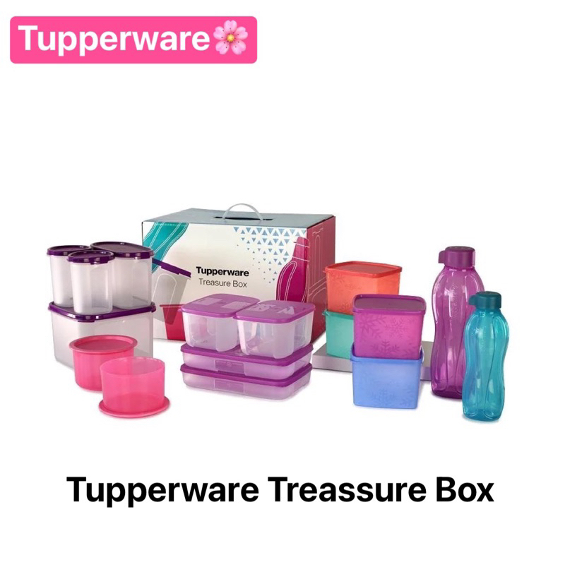 Tupperware Super Value Set Treasure Box | Shopee Singapore