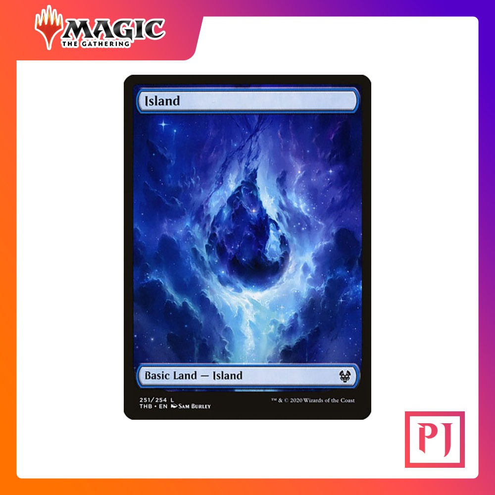 [MTG] Island (251) (Full Art) [THB] [LAND] [COMMON] [NORMAL] [ENG] (Magic Card/Magic the ...