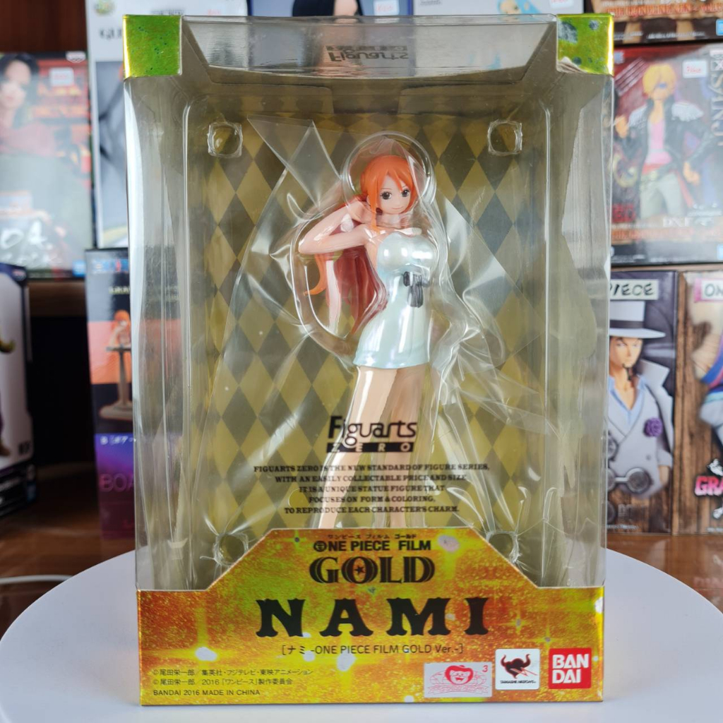 Nami FZ Rare Film Gold Ver. Figuarts Zero Bandai Onepiece One Piece ...
