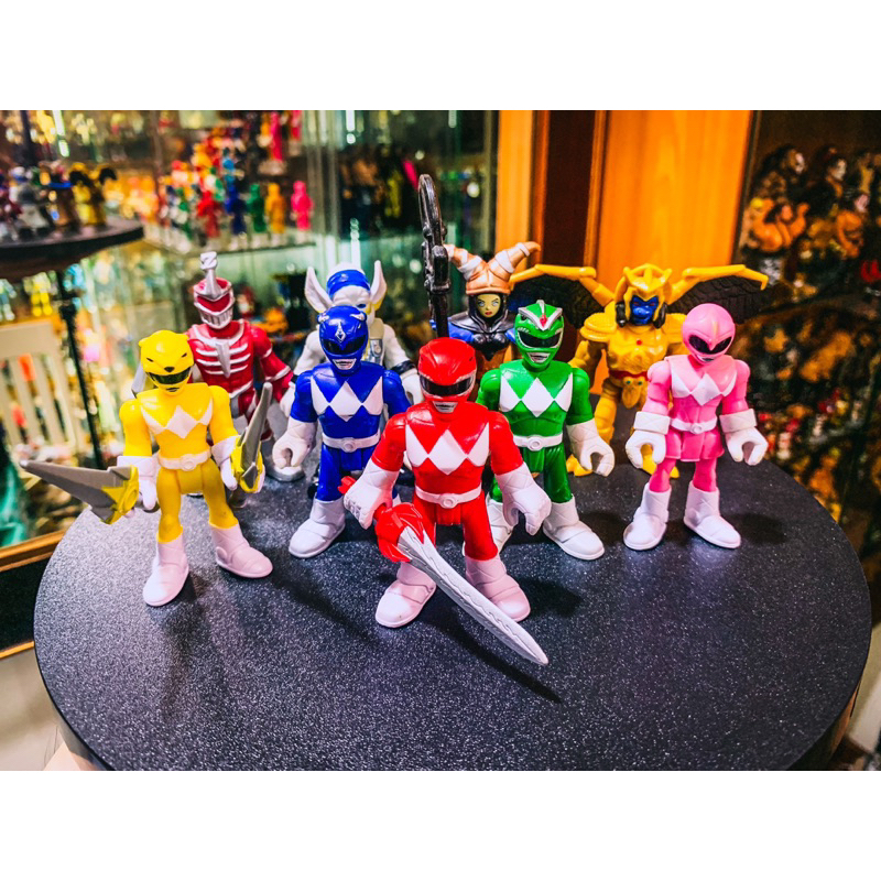 Power Rangers Model Set Of 9 | Shopee Singapore