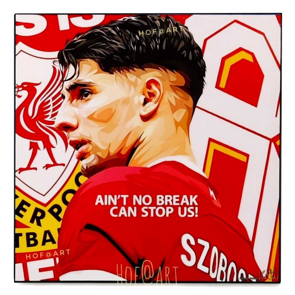 Dominik Szoboszlai Zoro Slide Liverpool Liverpool Hong Red Picture ...