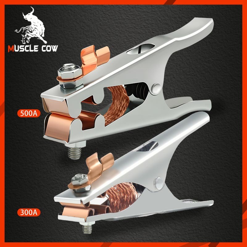 Muscle Cow Grounding Pliers Earthing Clamp Copper For Welding Size 300a ...