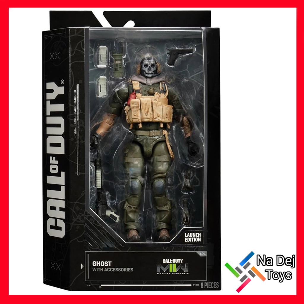 Jazwares Call of Duty Ghost 6 "Graphic. 6" Action Figure | Shopee Singapore