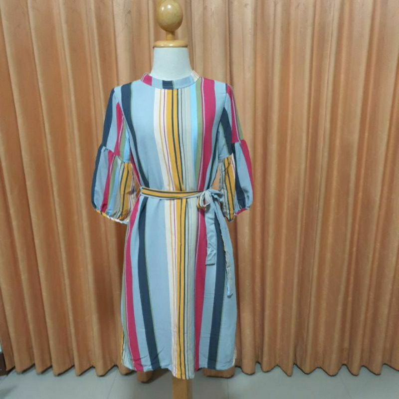 Dig A Soft Cloth Dress With Sleeves Cute Design. | Shopee Singapore
