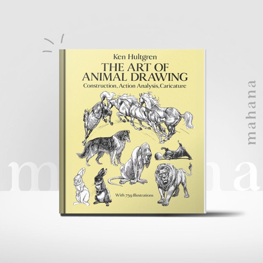 [F] The Art of Animal Drawing Book: Construction Action Analysis ...