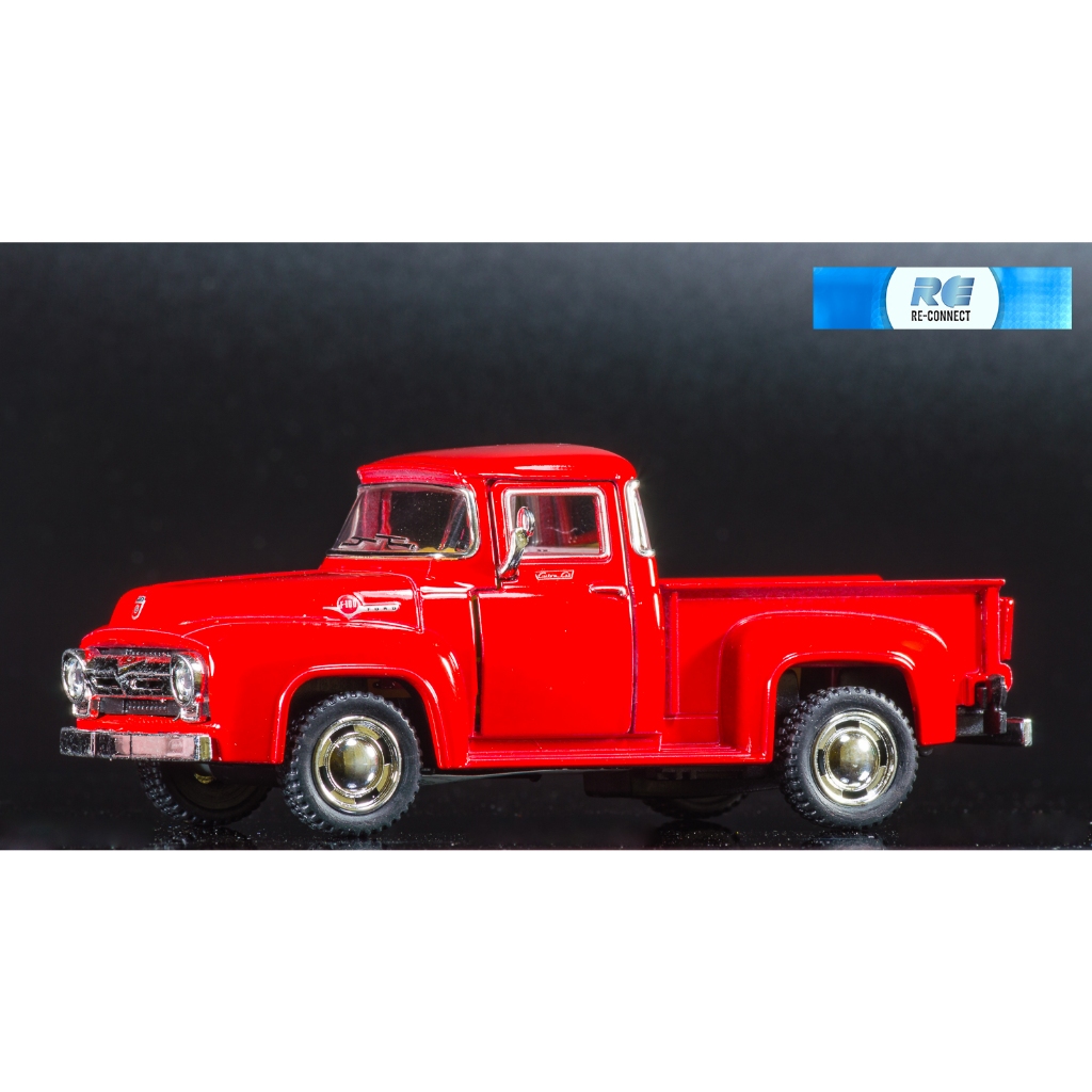 Antique Pickup Truck Model Ford Toys Collectible KINSMART 1:38 1956 F ...