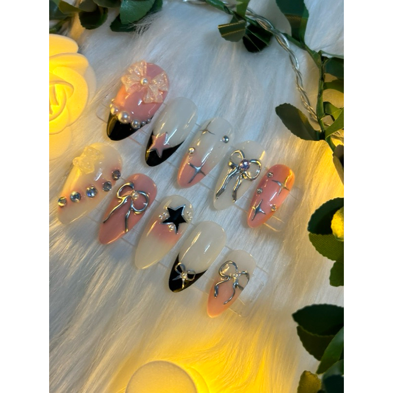 False Nails Pvc Pattern Y2k Sweet Code 64 (Specify The Size Print The ...