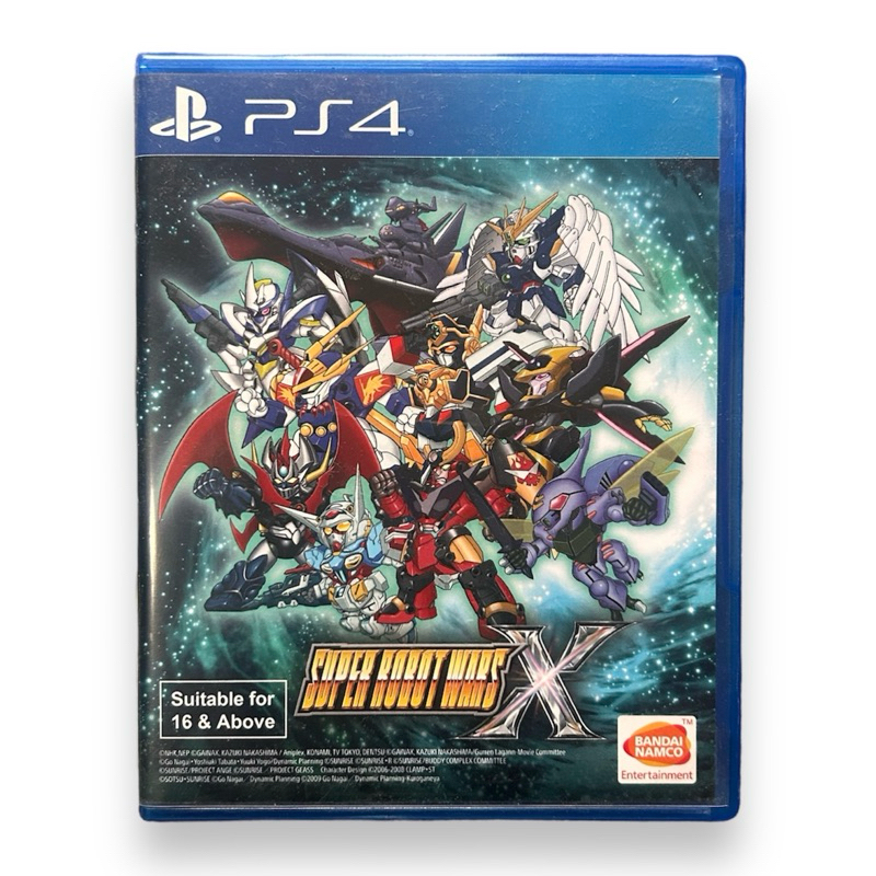 PlayStation Playstationtm Super Robot Wars X PS4 ENG (Used) | Shopee ...