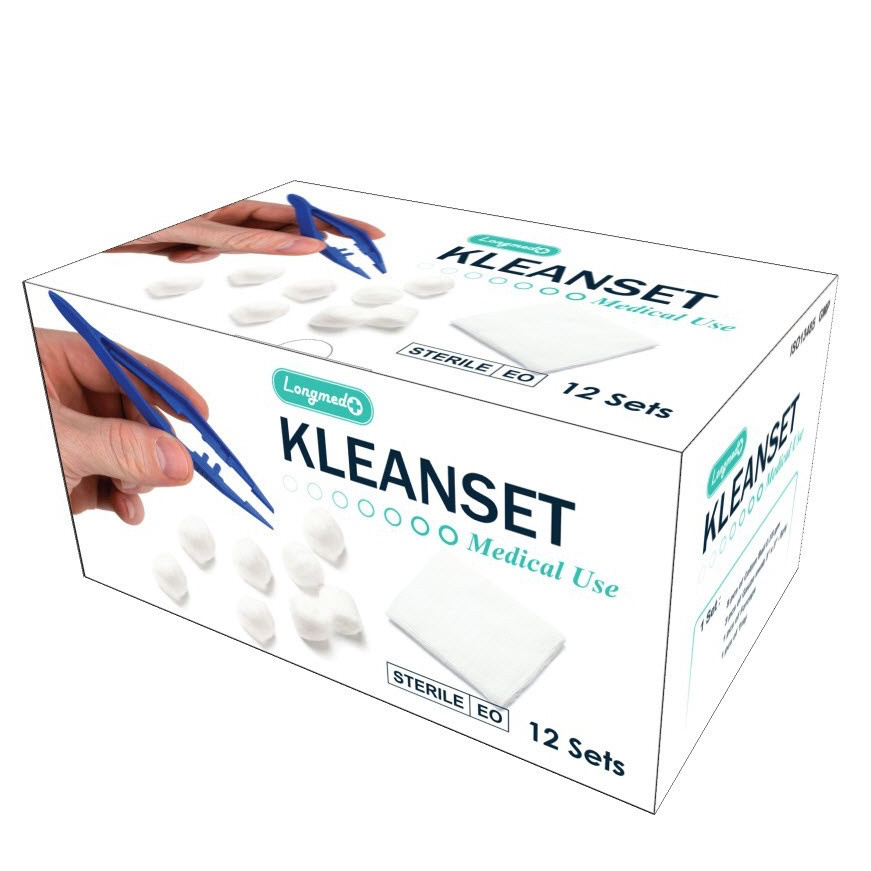 KLEAN SET LONGMED Sterile Wound DRESSING Gown 1 Box (12 SET) | Shopee ...