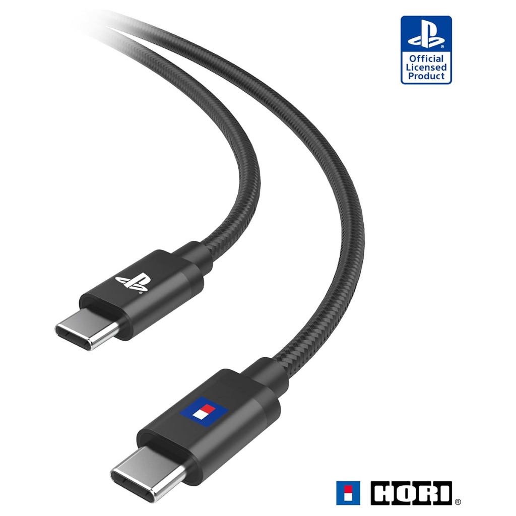 Hori PS5 Charger Cable USB-C to C Secondary PD 60W Charging Of Ee From ...