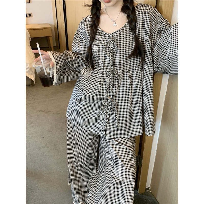 (Scottish Minimalist) ️ ️Cotton Pajamas Minimalist | Shopee Singapore
