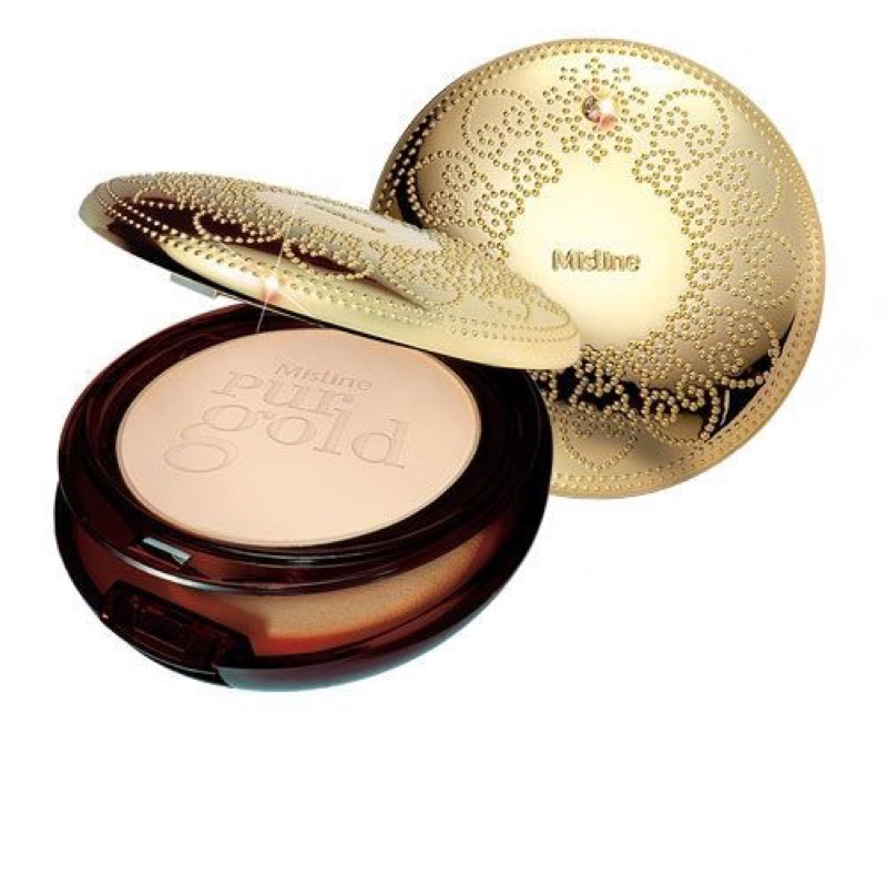 Mistine Per Gold Number One Foundation Powder SPF25 PA++ 10g | Shopee ...