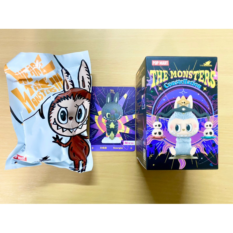 LABUBU Action Figure: The Monsters **Constellation Scorpio (POP MART ...