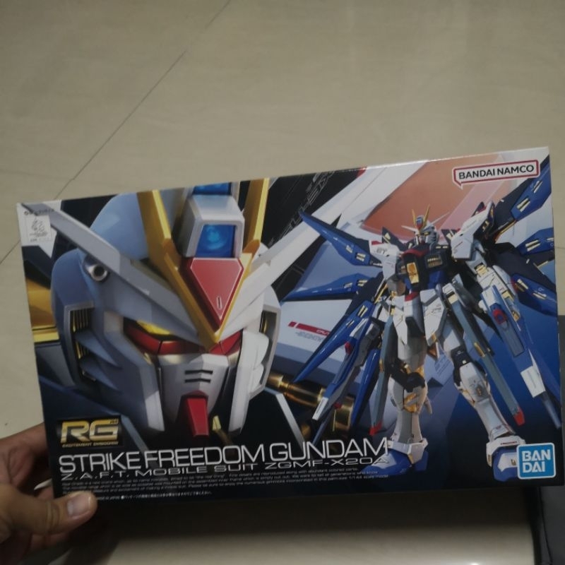 RG STRIKE FREEDOM GUNDAM 1:144 bandai | Shopee Singapore