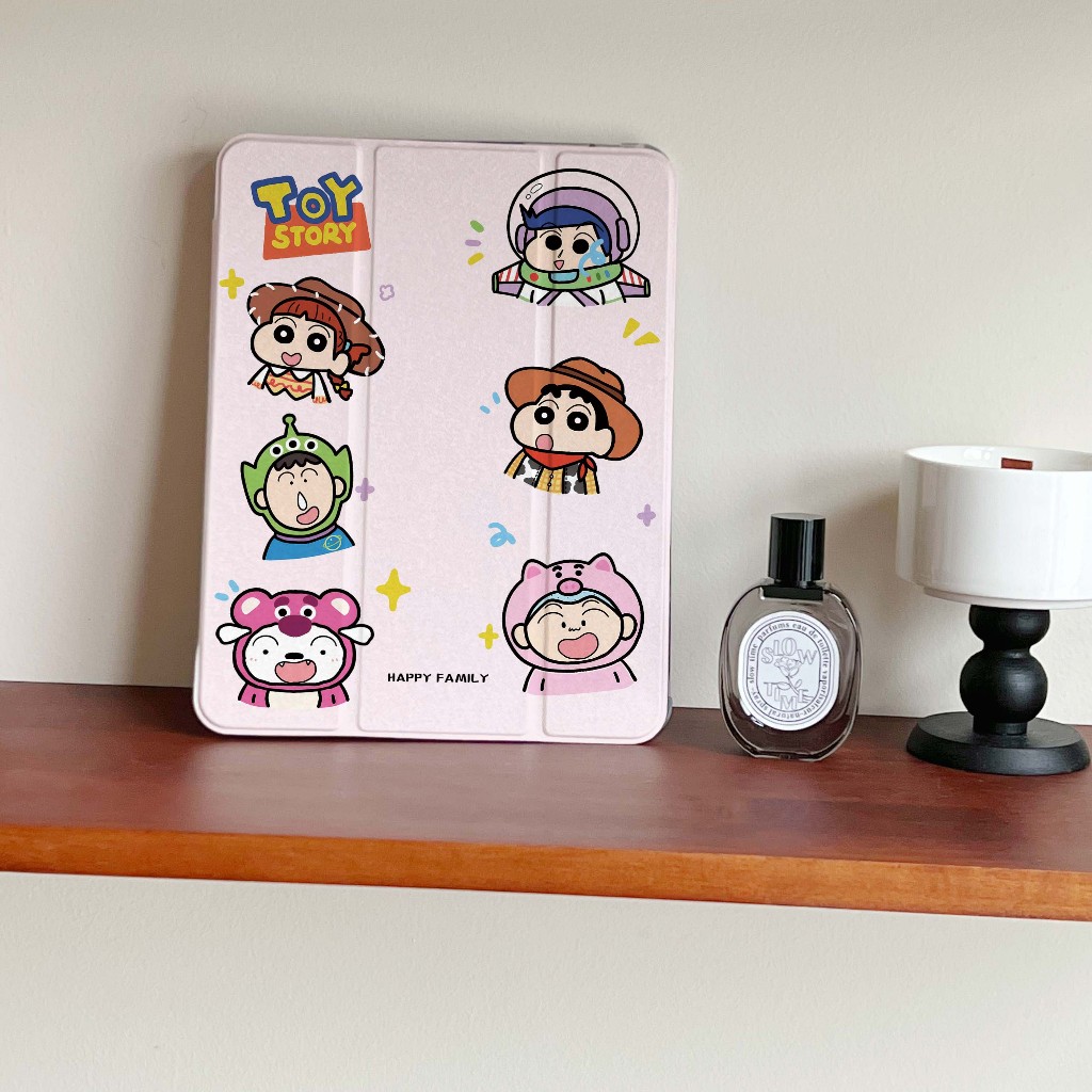 Send Immediately Cartoon Cute Case Ipad pro11 2024 Air6 Crayon caseipad ...