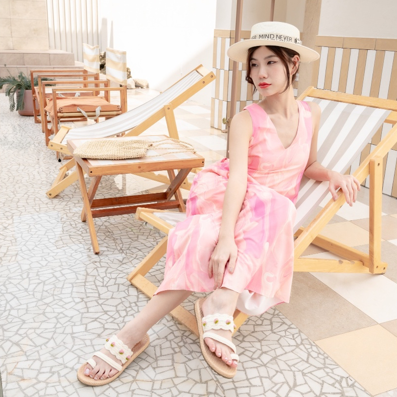 Vpada_sandals_VP-C16 Crochet Collection Flat Beach Sandals Fashion Flat ...