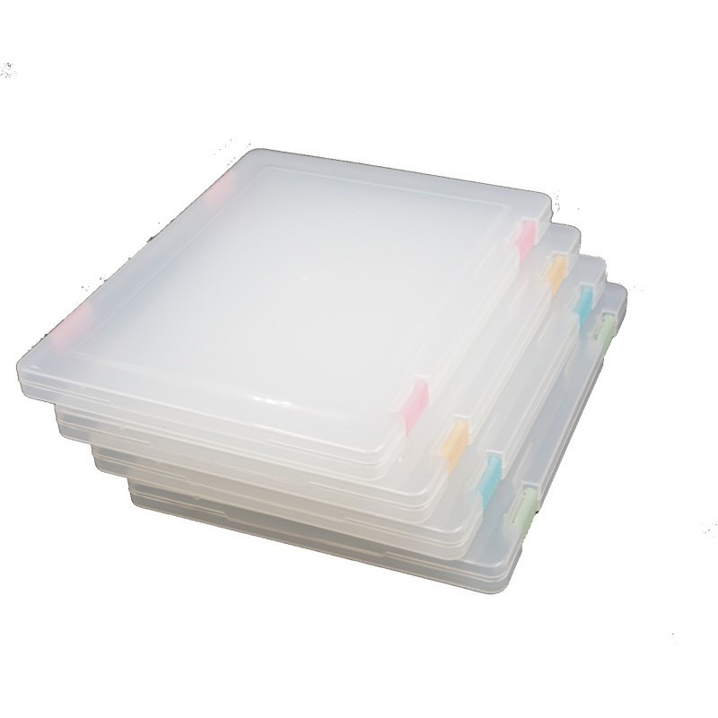 Skinny File Box Document Good Quality Plastic A4 Size (No Pattern ...