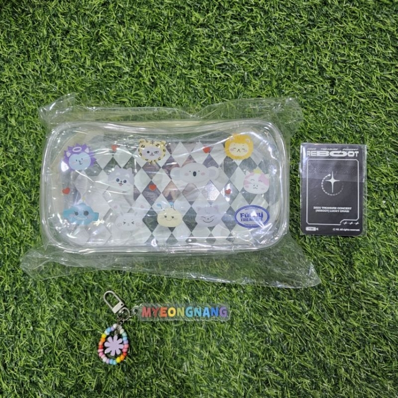 FUNNY TREASURE 2 Photo card garland PVC Transparent Purse+Lucky Random ...