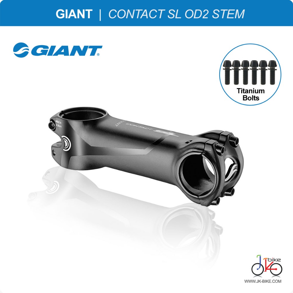 GIANT CONTACT SL OD2 STEM Bicycle Handlebar Neck (8 DEGREE) | Shopee ...