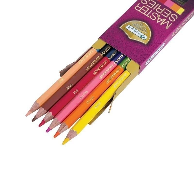 Master Art Colored Pencils 2-Headed 12 Colors Series Model 1 Box ...