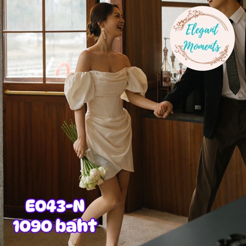 Wedding Dress Code E043-N Bridal Pre-Wedding After party | Shopee Singapore