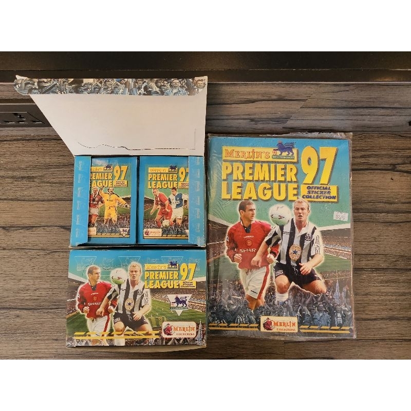 Merlin's:merlin-Stickers Fapremier League 1997 (2 Boxes Sticker+1 Book ...