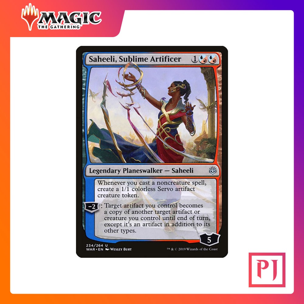 [MTG] Saheeli Artificer [WAR] [MULTI] [UNCOM] [NORMAL] [ENG] (Magic ...
