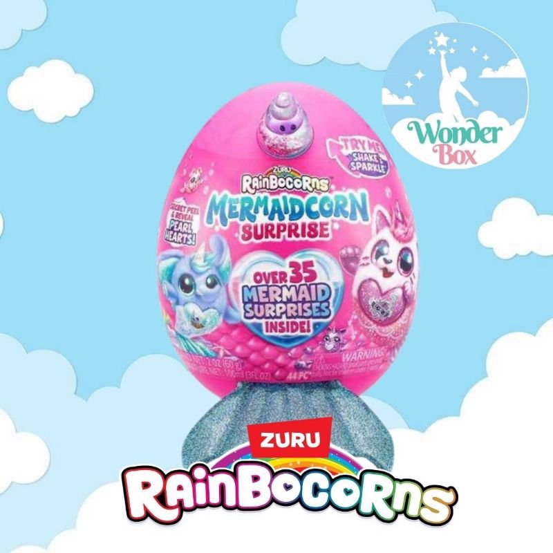 Rainbocorns mermaidcorn Series 7-Surprise Egg Rainbowcorn (Bunny ...
