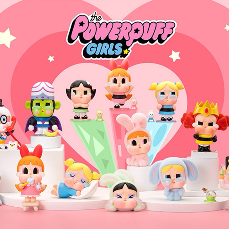 Popmart Crybaby The Powerpuff girls series Blind box Identify New ...