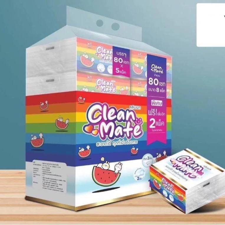 clean mate Tissue (1 Carry Has 10 Packets) Portable Wrap | Shopee Singapore