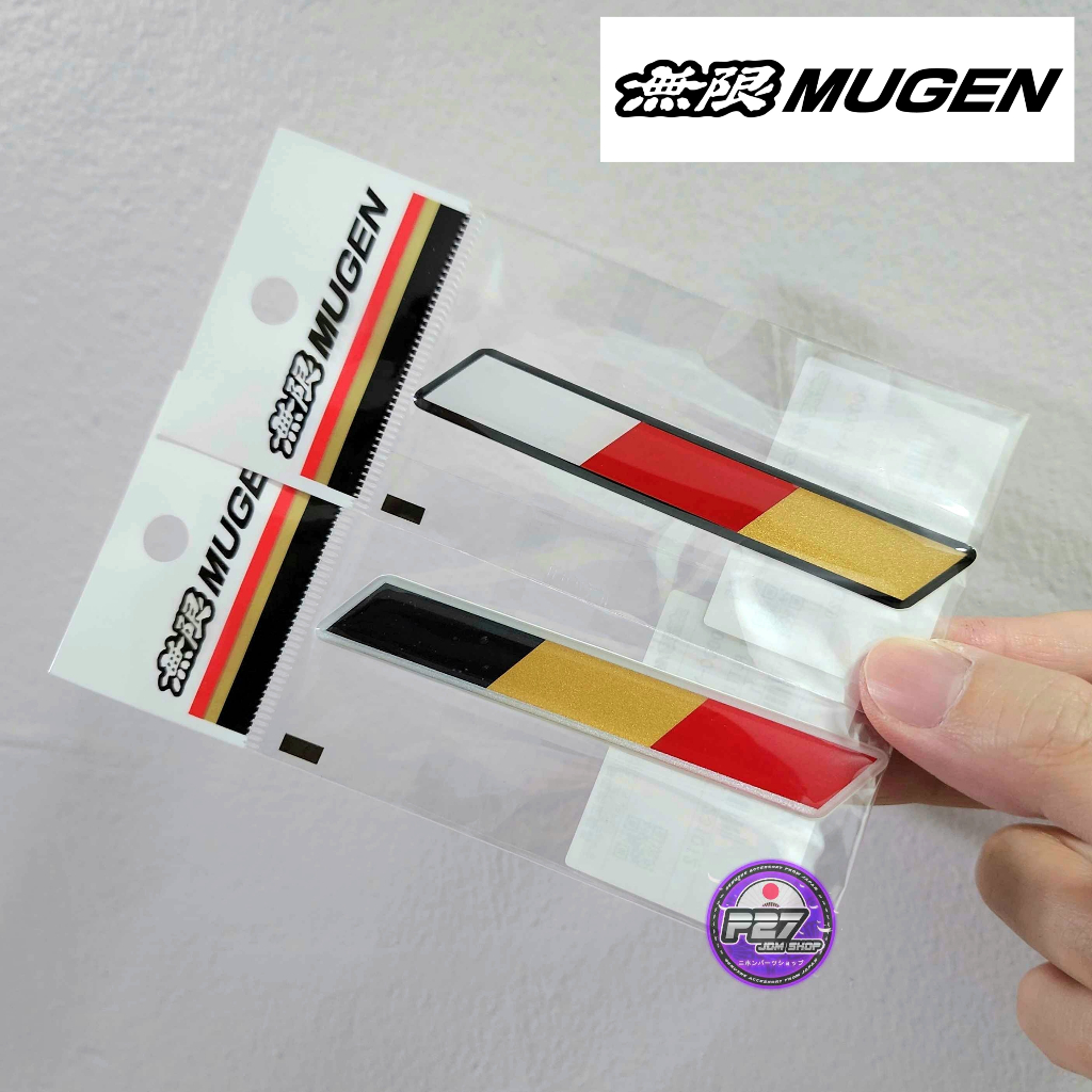 Authentic Sticker Stripe 3 Color MUGEN Tricolor Potting Emblem Product ...