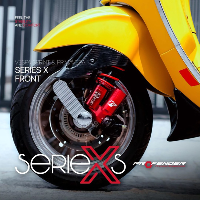 Profender X-Series Shock Absorber For Vespa Sprint & Primavera Preload ...
