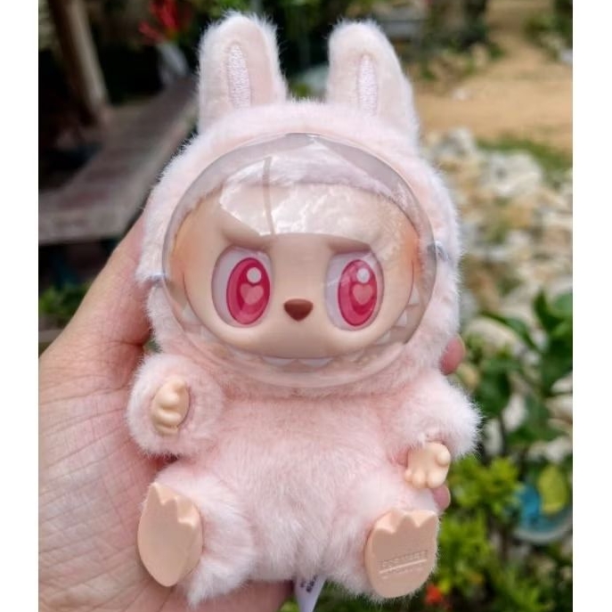 Labubu V1 V2 And V3 Mask >> New Model Black Face Protection Non-Stick ...