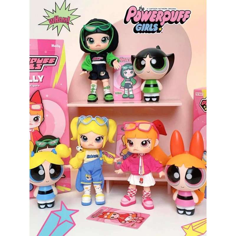 MOLLY x The Powerpuff Girls Series Action Figure (Check Card/Lift Box ...