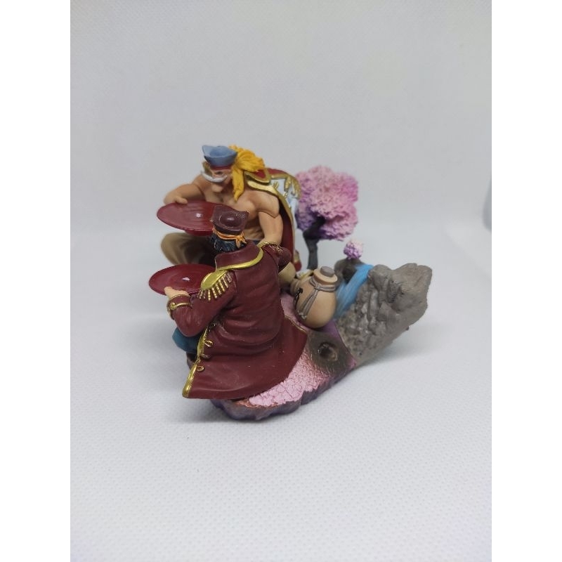 One Piece Model White Mustache And Roger Scene Work And Fisher Tiger ...