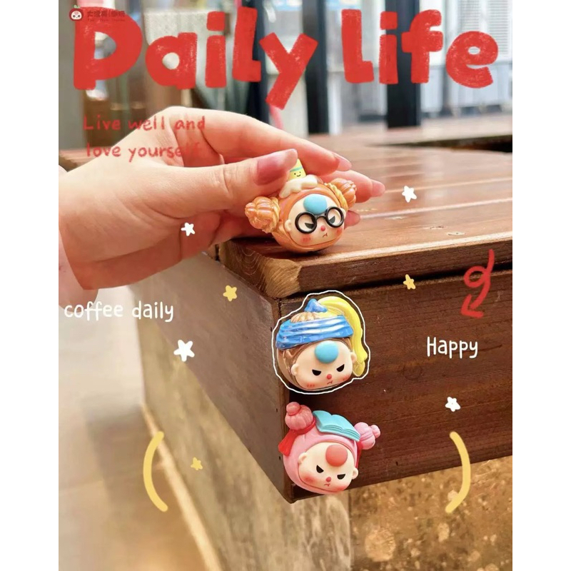 Baby Three mini bean Daily Life V2 | Shopee Singapore